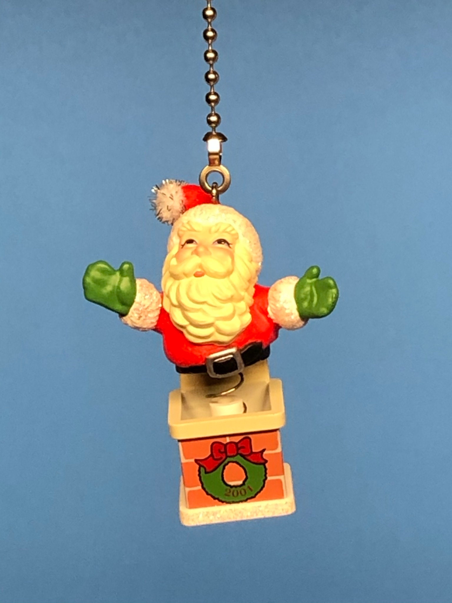 Christmas Decor Ceiling Fan/light Pull Chains- Spellin' Santa ...