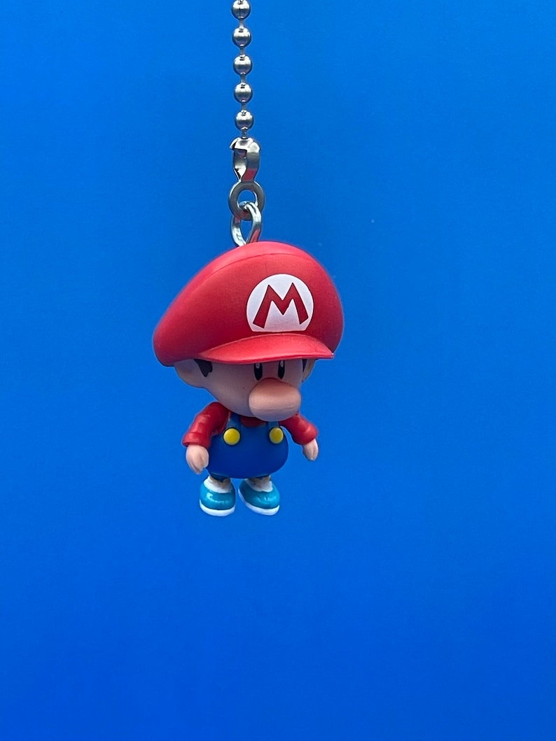 Super Mario Bros. Ceiling Fan/light Pull Chains - Cat, Ice & Baby Mario ...