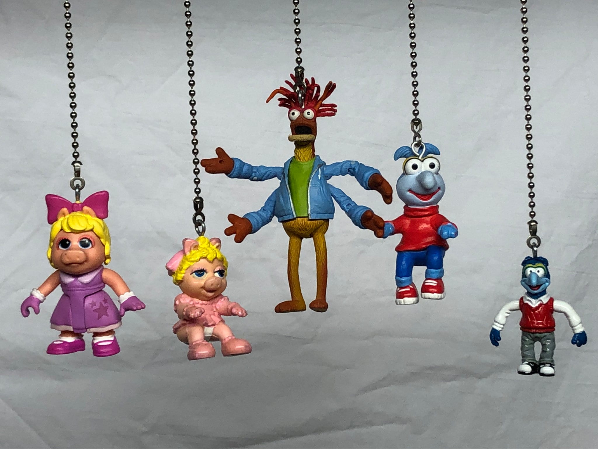 Muppet Characters Ceiling Fan/light Pull Chain - Miss Piggy, Gonzo ...