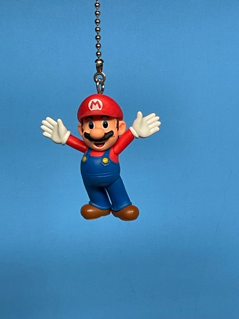 Super Mario Bros. Ceiling Fan/light Pull Chains Mario - Etsy