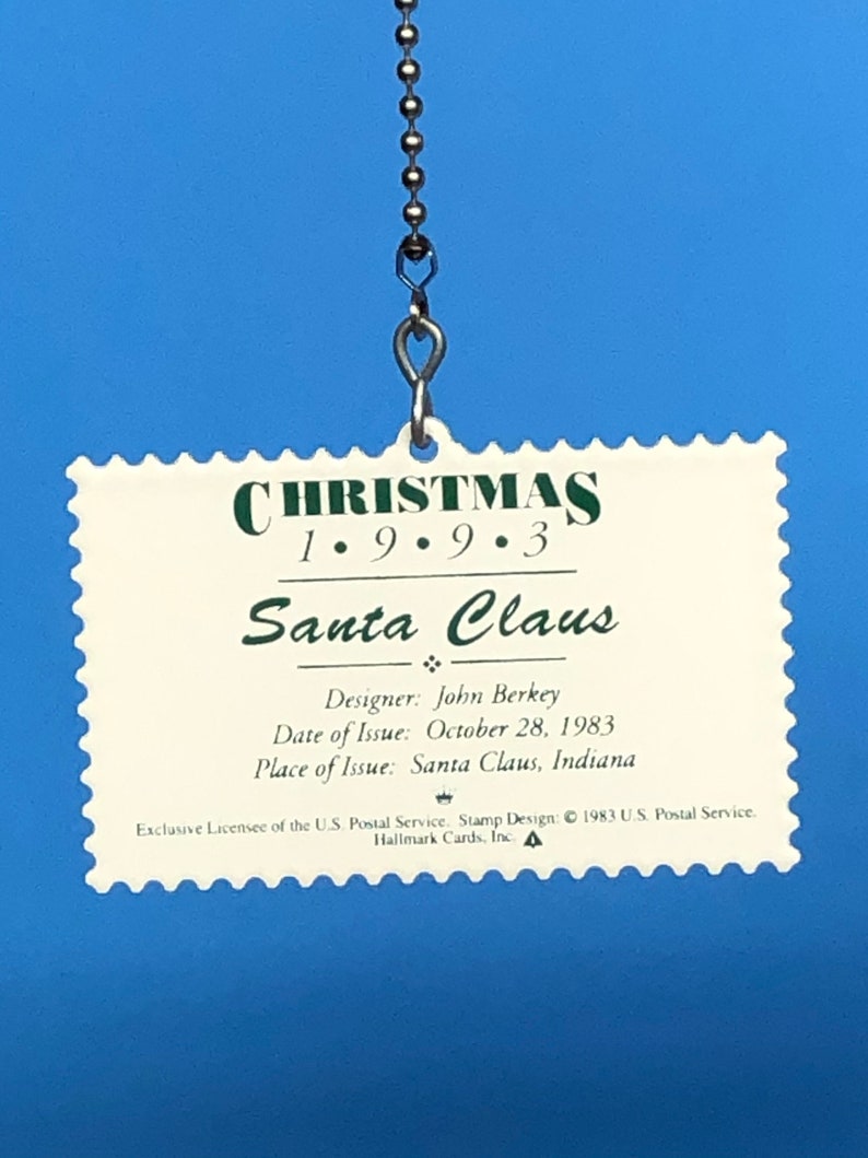 Christmas Decor Ceiling Fan/light Pull Chains- US Christmas Stamp, Tree ...