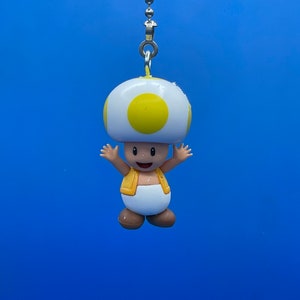 Super Mario Bros. Ceiling Fan/light Pull Chains - Mario, Luigi, Toad ...