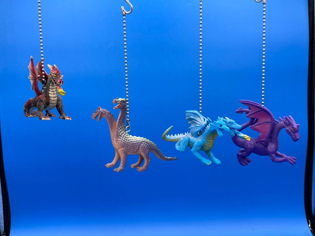 Dragon Ceiling Fan/light Pull Chains - Etsy