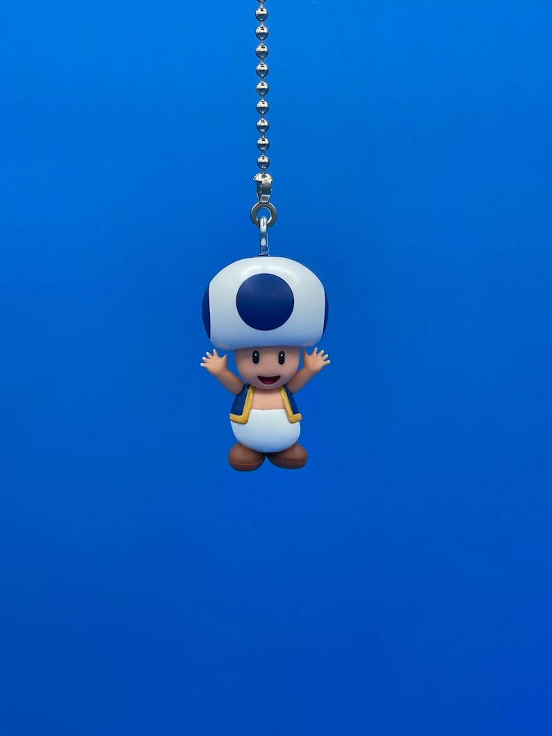 Super Mario Bros. Ceiling Fan/light Pull Chains - Mario, Luigi, Boom ...