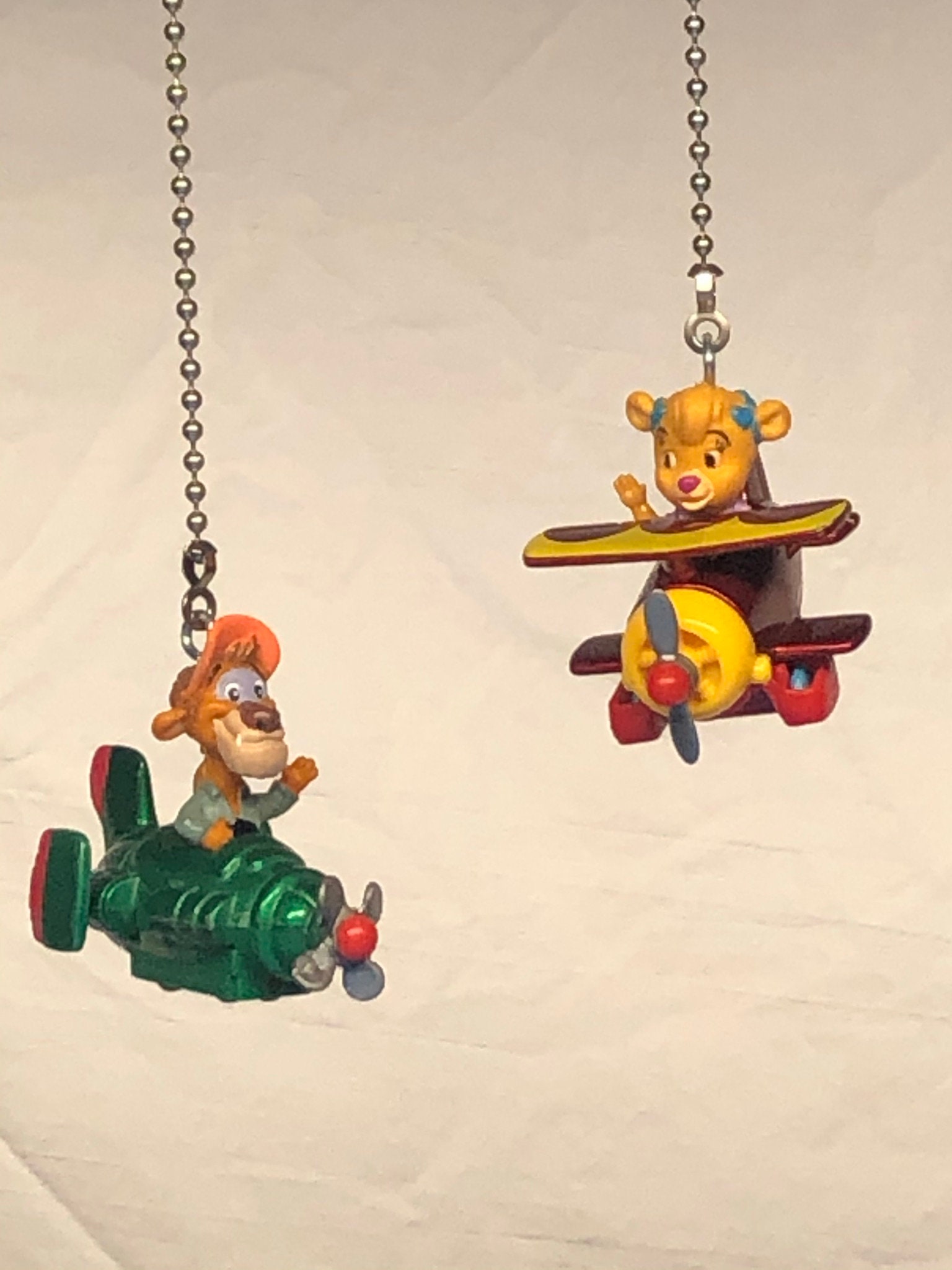 Talespin Characters - Molly & Wild Cat's Flying Machine Ceiling Fan ...