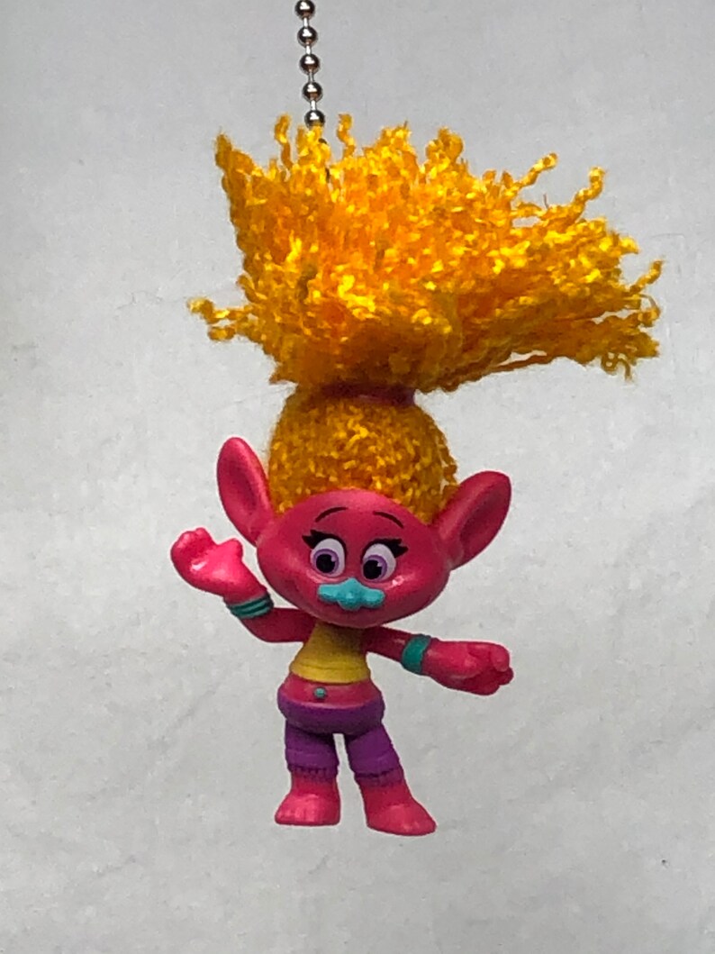 Trolls Characters Ceiling Fan/light Pull Chains Poppy | Etsy