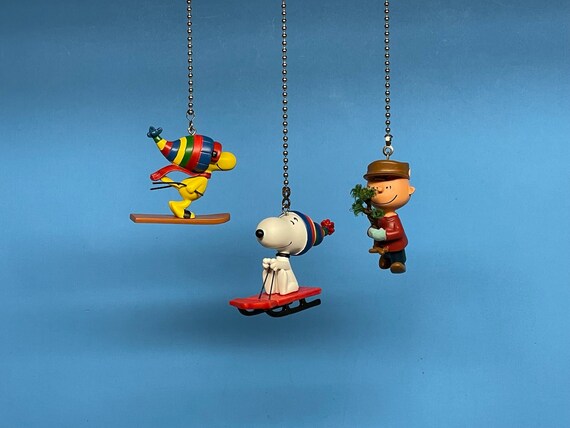 Snoopy Woodstock & Charlie Brown Ceiling Fan/light Pull Chain - Etsy
