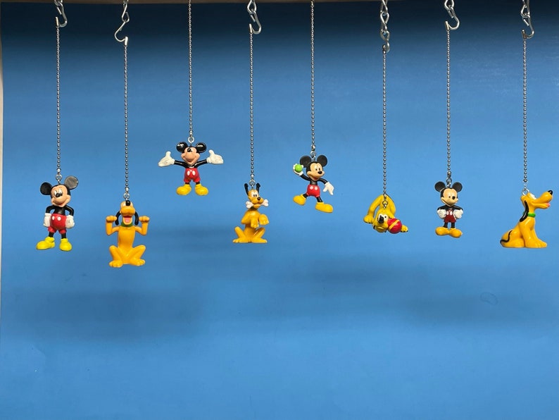 Mickey Mouse & Pluto Ceiling Fan/light Pull Chains | Etsy