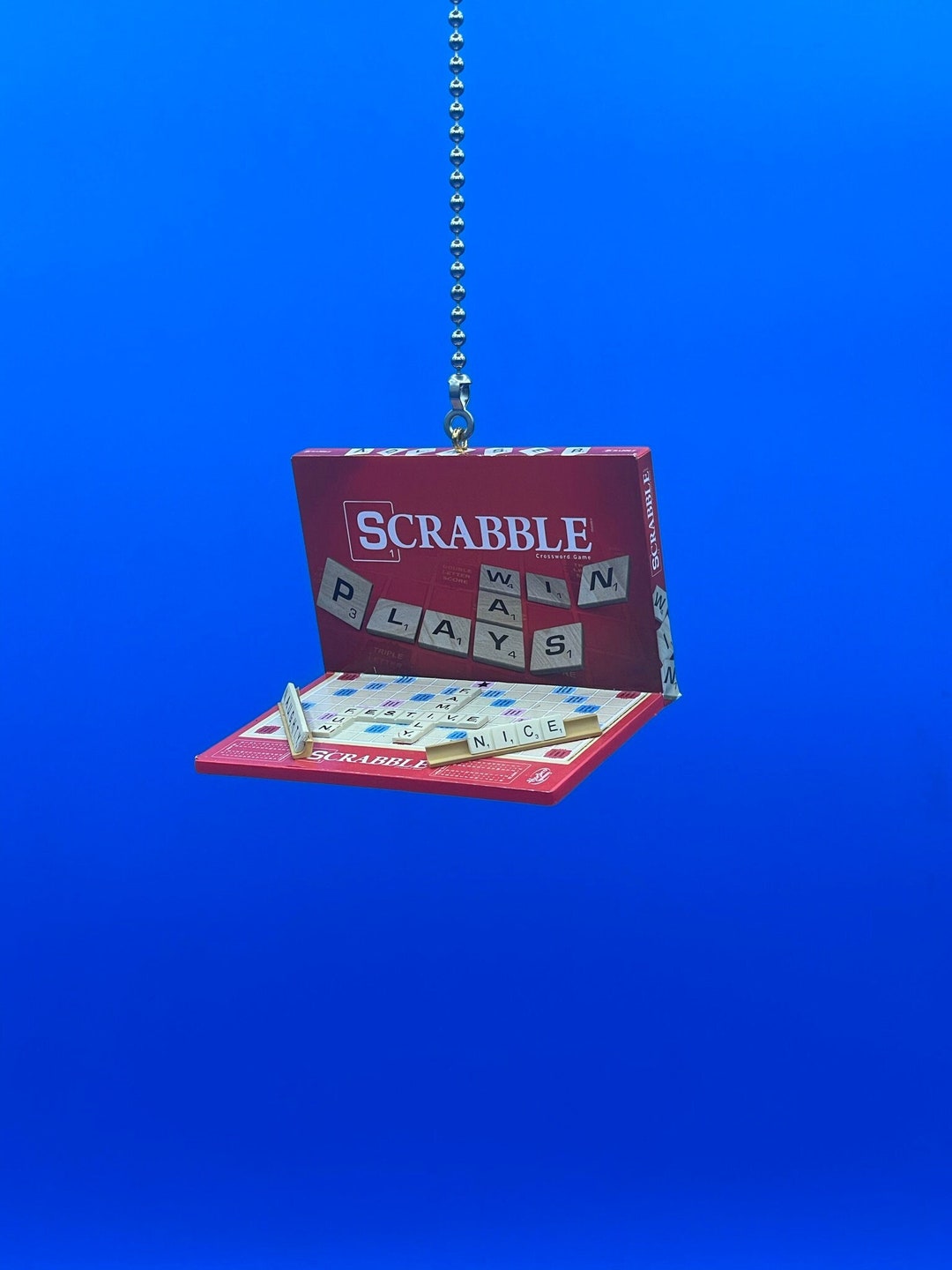 Scrabble Board Game Ceiling Fan/light Pull Chain - Etsy