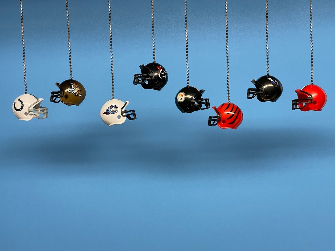 NFL Team Helmet Pull Chains - AFC North & AFC South - Etsy