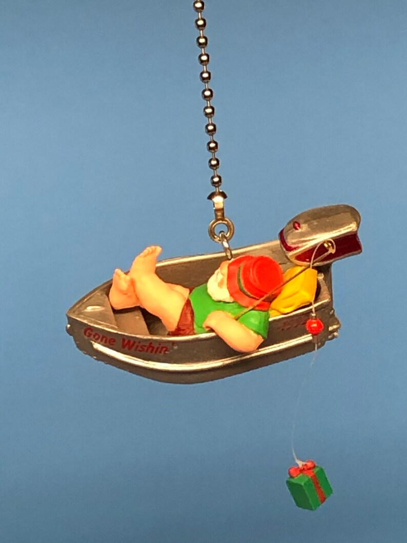 Christmas Decor Ceiling Fan/light Pull Chains- US Christmas Stamp, Tree ...