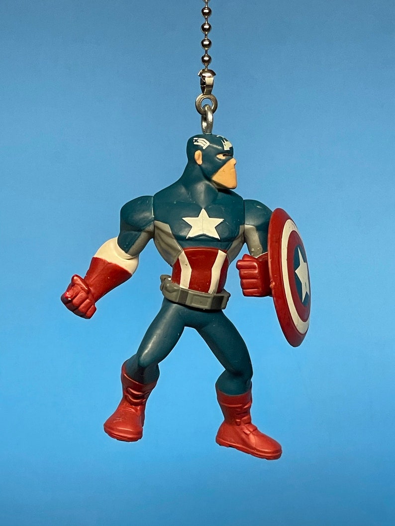 Avengers Ceiling Fan/light Pull Chains - Ironman, Thor, Captain America ...