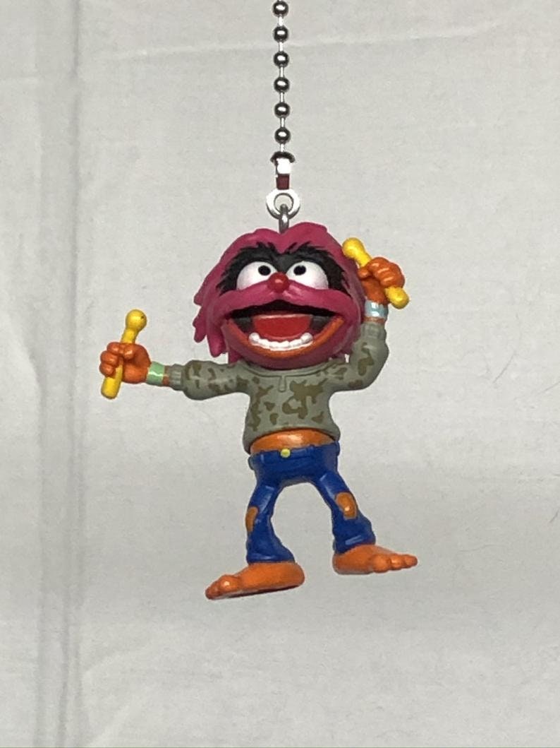 The Muppet Babies Ceiling Fan/light Pull Chain - Kermit the Frog, Miss ...