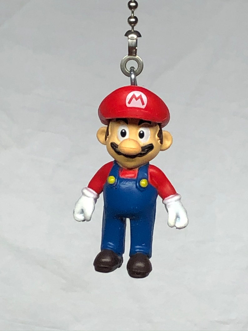 Super Mario Bros. Ceiling Fan/light Pull Chain - Mario, Luigi, Yoshi ...