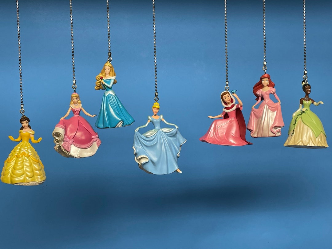 Disney's Princesses Ceiling Fan/light Pull Chain- Belle, Cinderella ...