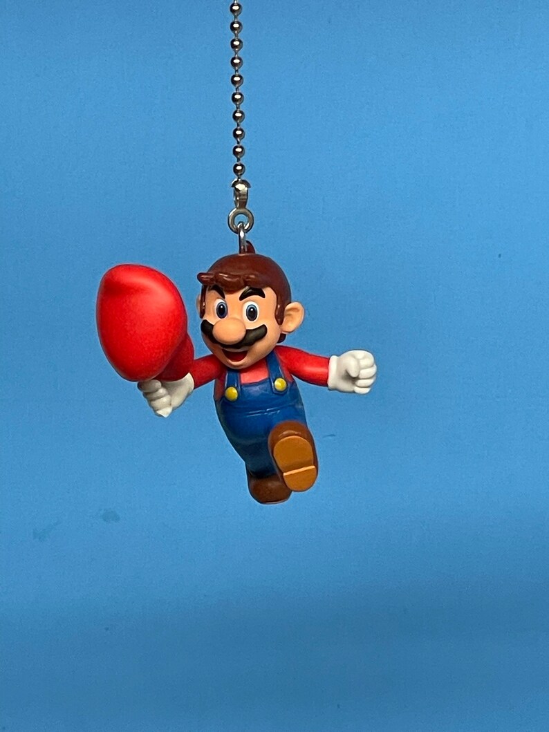 Super Mario Bros. Ceiling Fan/light Pull Chains Mario - Etsy
