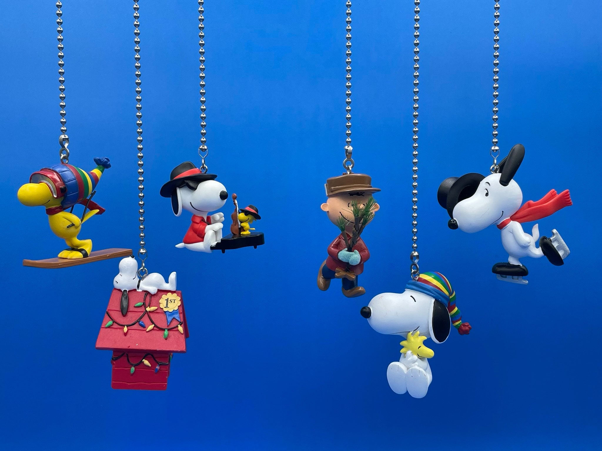 Snoopy, Woodstock & Charlie Brown Ceiling Fan/light Pull Chain - Etsy