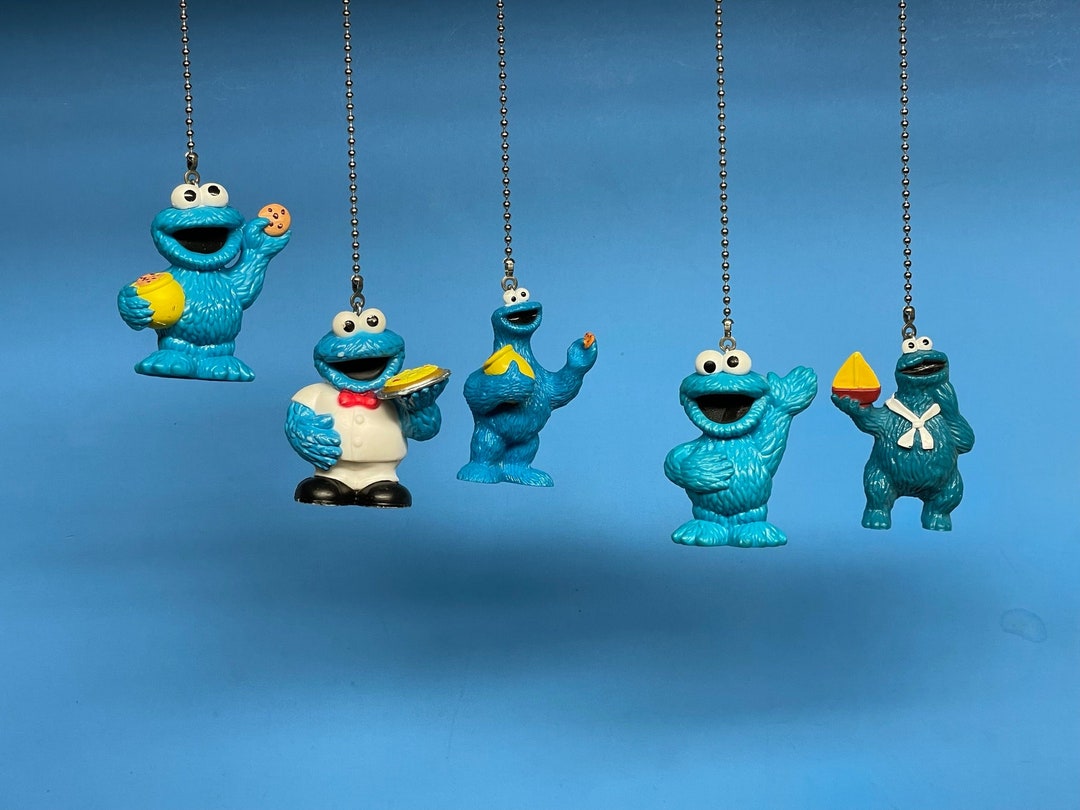 Cookie Monster Ceiling Fan/light Pull Chains - Etsy