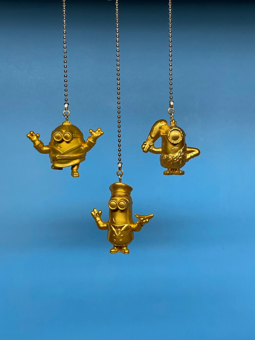 Gold Minion Ceiling Fan/light Pull Chains - Stuart the Caveman, Otto ...