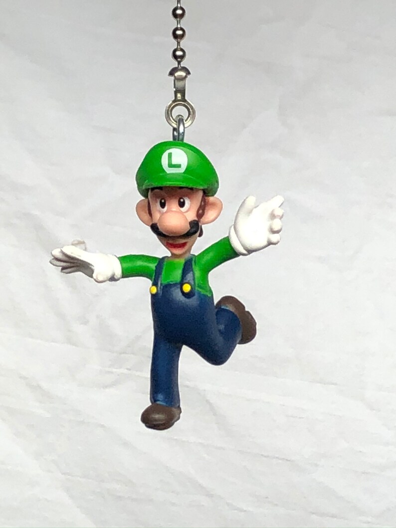Super Mario Bros. Ceiling Fan/light Pull Chain - Mario, Luigi, Yoshi ...