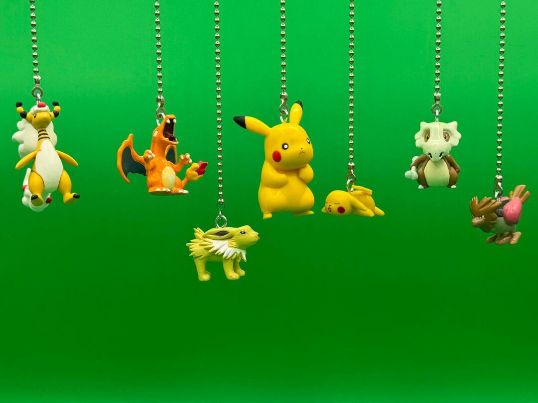 Pokemon Characters Ceiling Fan/light Pull Chains - Pikachu, Charizard ...