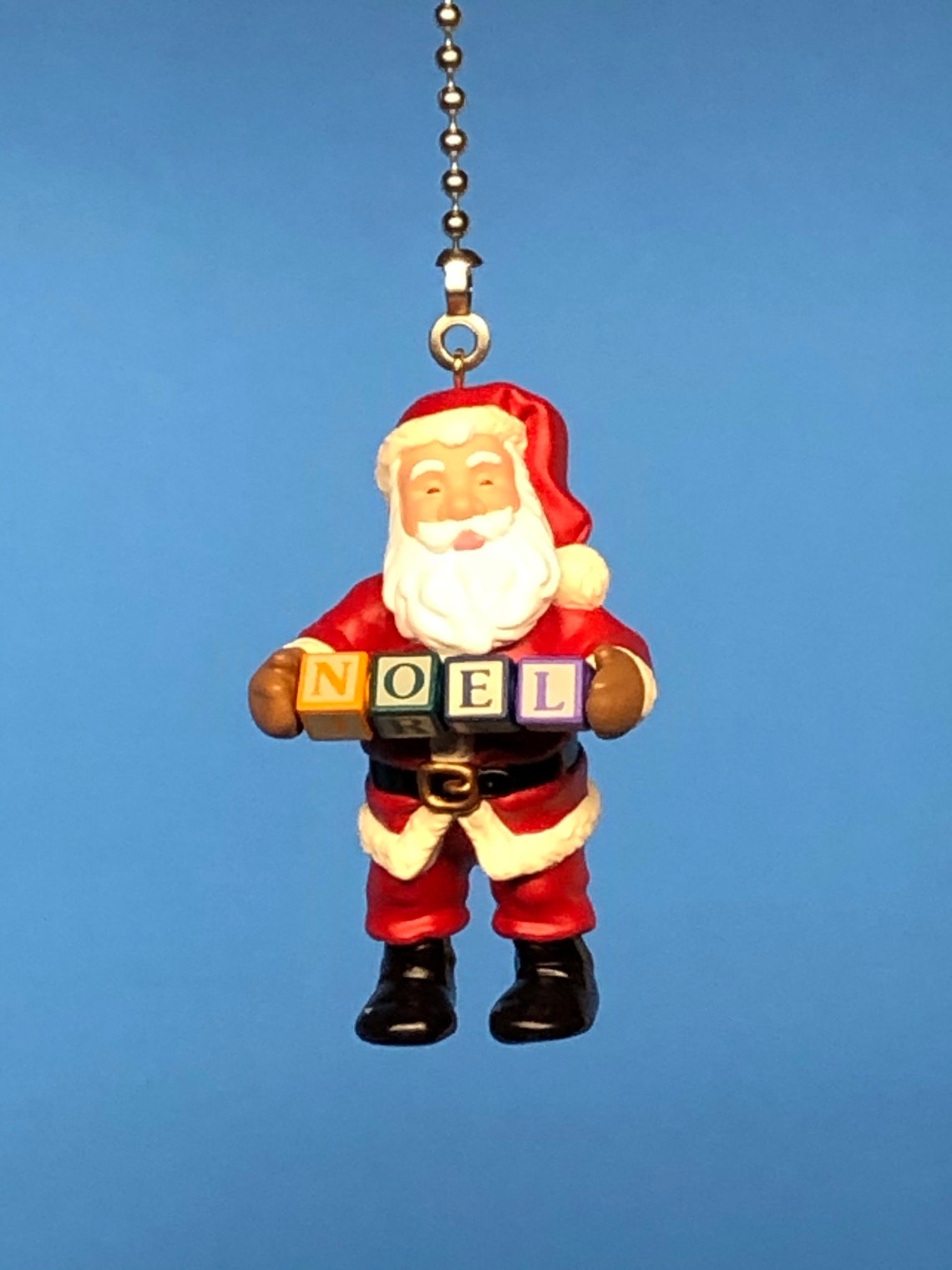 Christmas Decor Ceiling Fan/light Pull Chains- Spellin' Santa ...