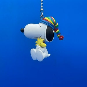 Snoopy, Woodstock & Charlie Brown Ceiling Fan/light Pull Chain - Etsy