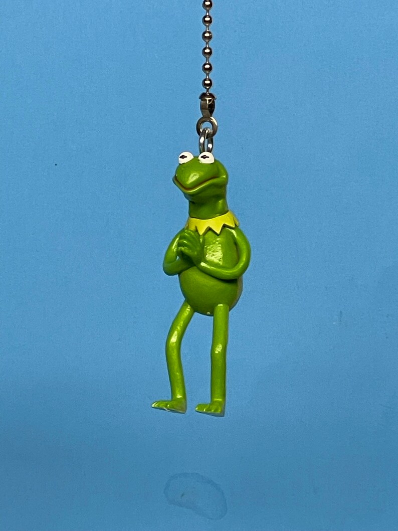The Muppet Ceiling Fan/light Pull Chain Kermit the Frog - Etsy