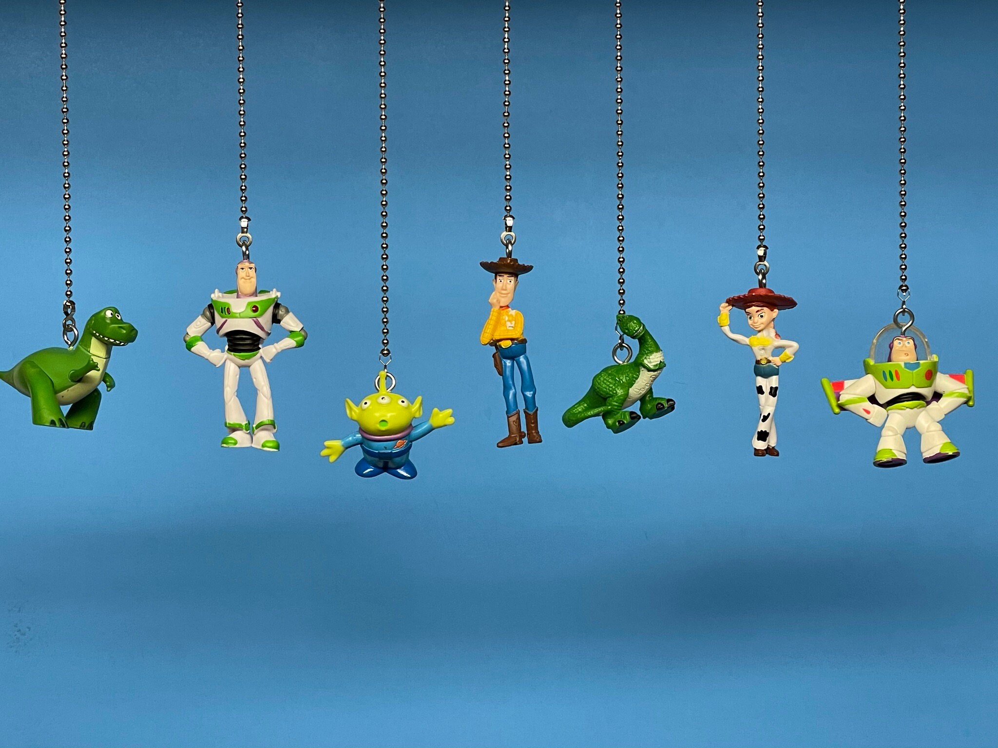 Toy Story Characters Ceiling Fan/light Pull Chain- Woody, Buzz ...