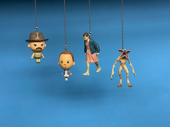 Stranger Things Characters Ceiling Fan/light Pull Chains - Etsy