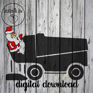 Santa Zamboni Christmas SVG PNG Digital Instant Download for Cricut ...
