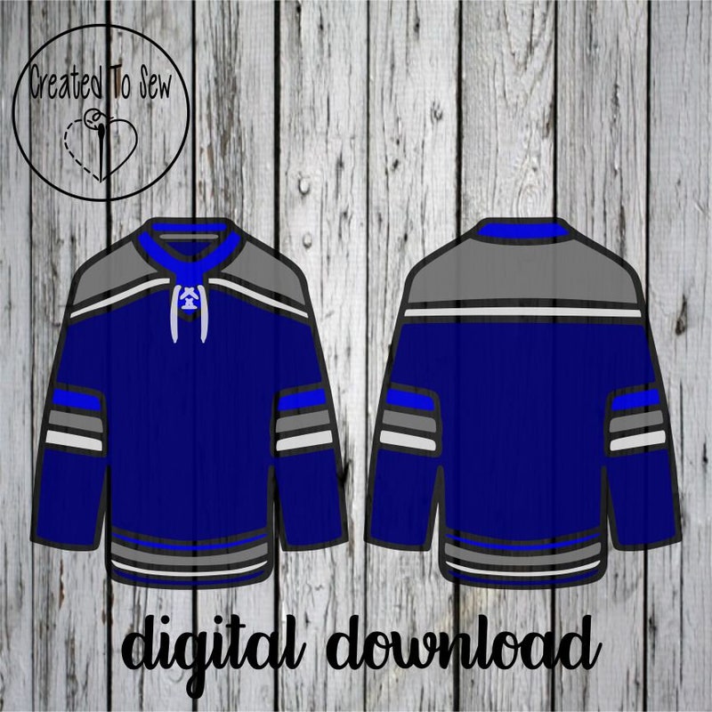 Hockey Jersey With Laces - Etsy