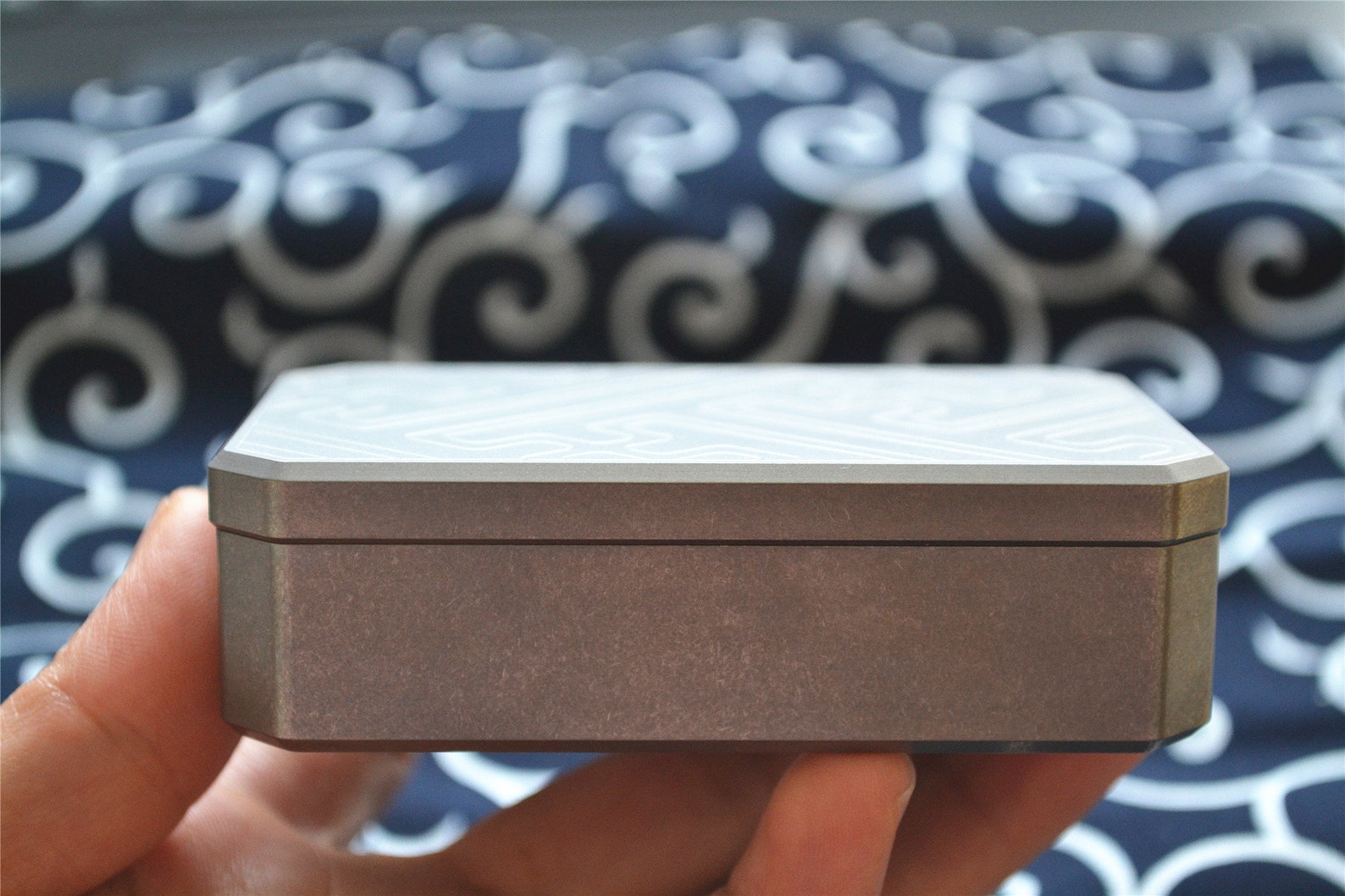 New EDC Case Titanium Container Daily Storage Metal Box For | Etsy