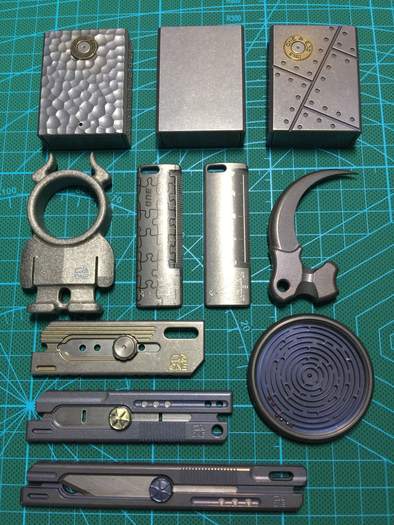 New Titanium EDC Match Case Camping Gear Everyday Carry Pocket | Etsy