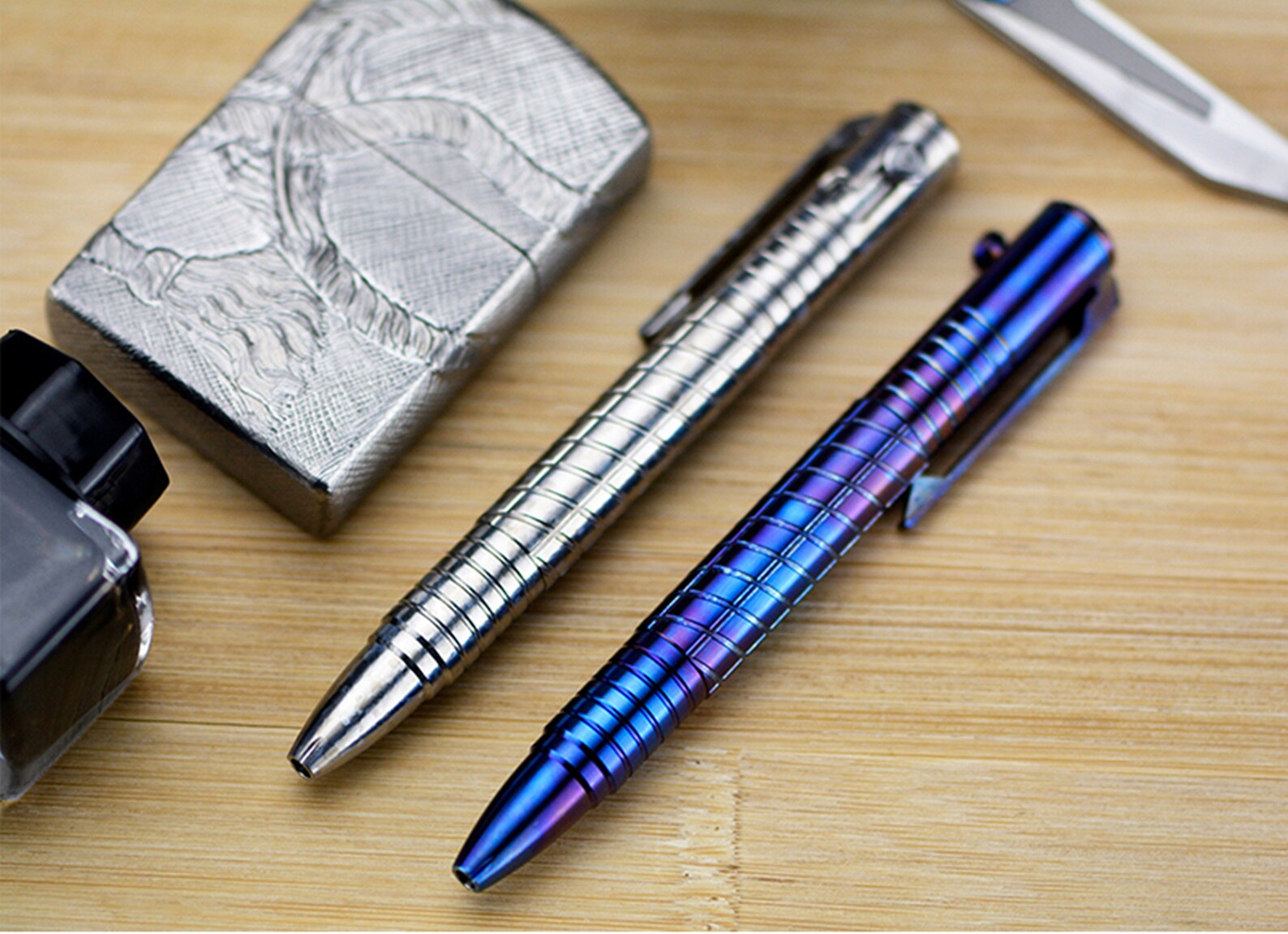 New Titaner Pocket Mini Pen Titanium Ballpoint Pen EDC Tool | Etsy