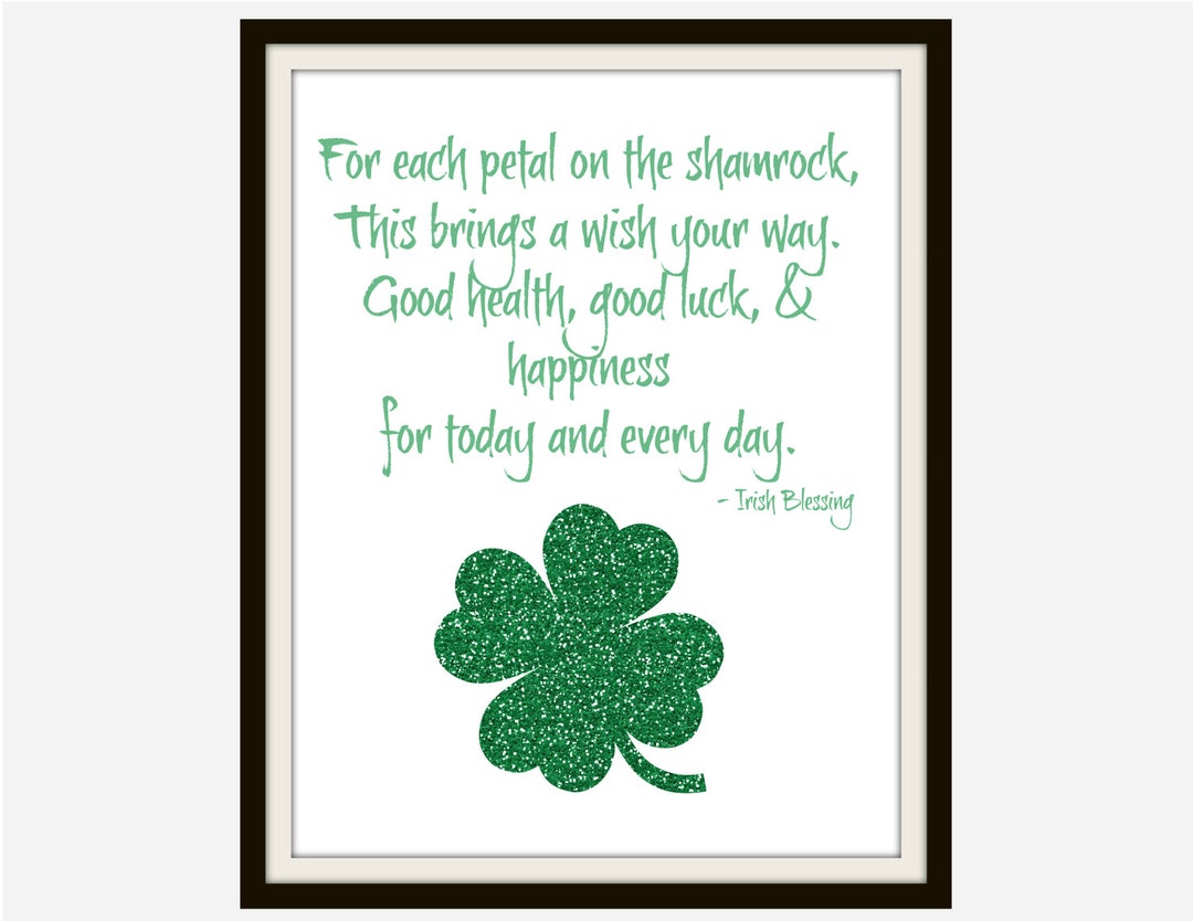 Irish Blessing - Irish Blessing Sign, Irish Gifts, Irish Quote ...