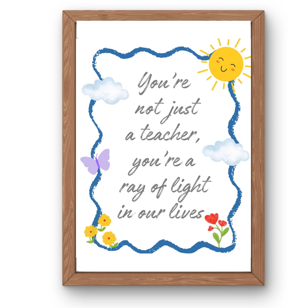 Teacher Gift, Teacher Gifts, Teacher Quote, Teacher Printable, Teacher ...