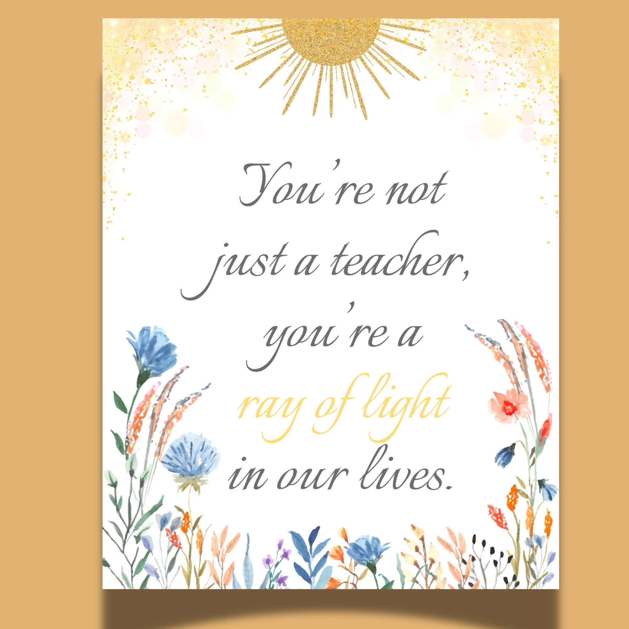 Teacher Gift, Teacher Gifts, Teacher Quote, Teacher Printable, Teacher ...