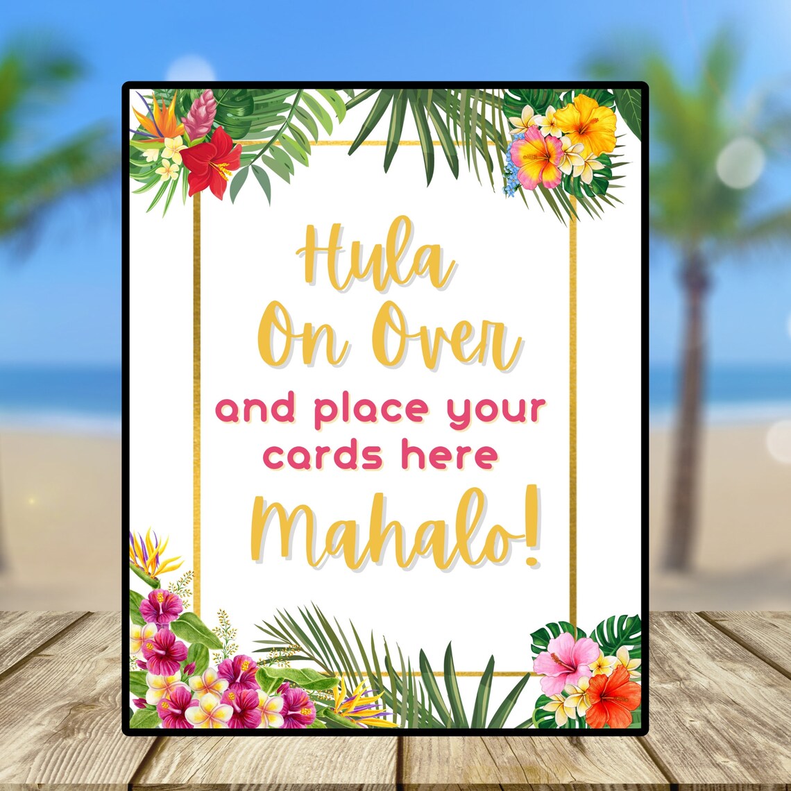 Luau, Luau Party, Luau Decor, Luau Sign, Luau Party Sign, Luau ...