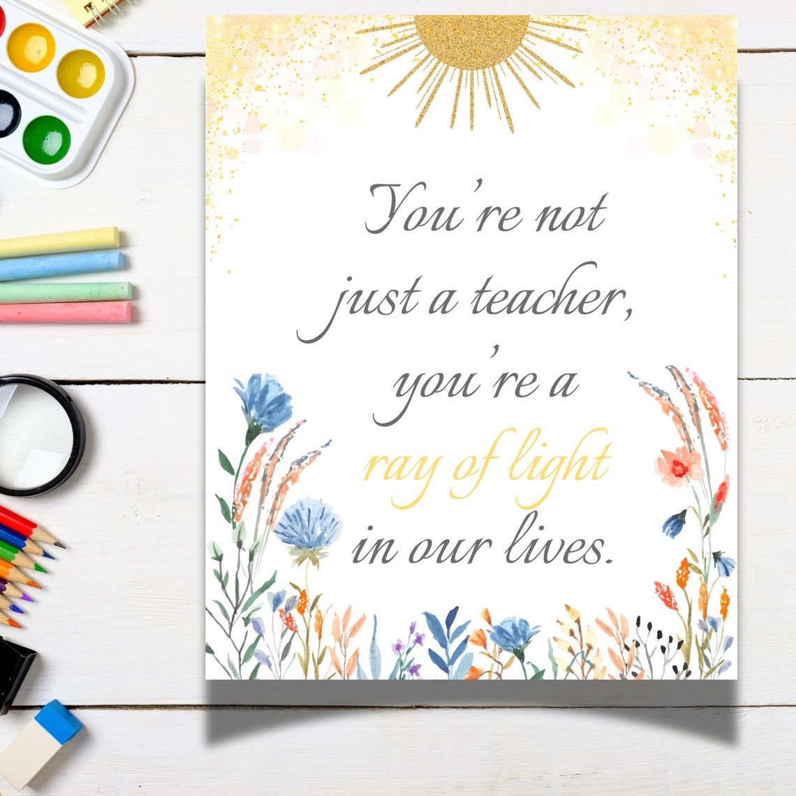 Teacher Gift, Teacher Gifts, Teacher Quote, Teacher Printable, Teacher ...