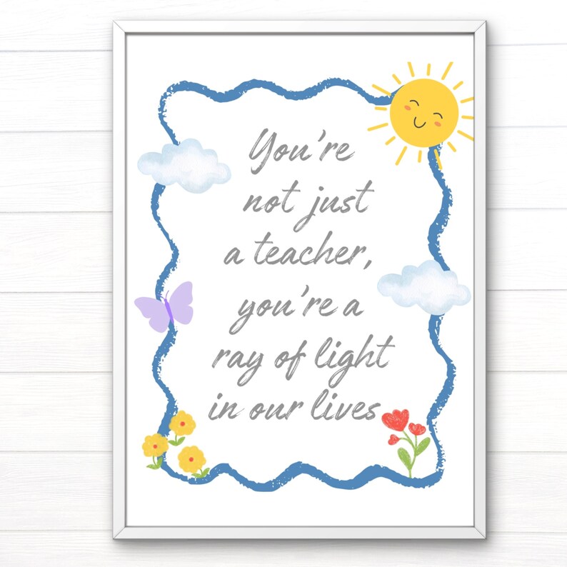 Teacher Gift, Teacher Gifts, Teacher Quote, Teacher Printable, Teacher ...