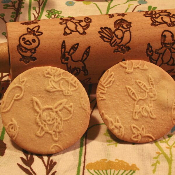 Embossed Rolling Pin - Etsy