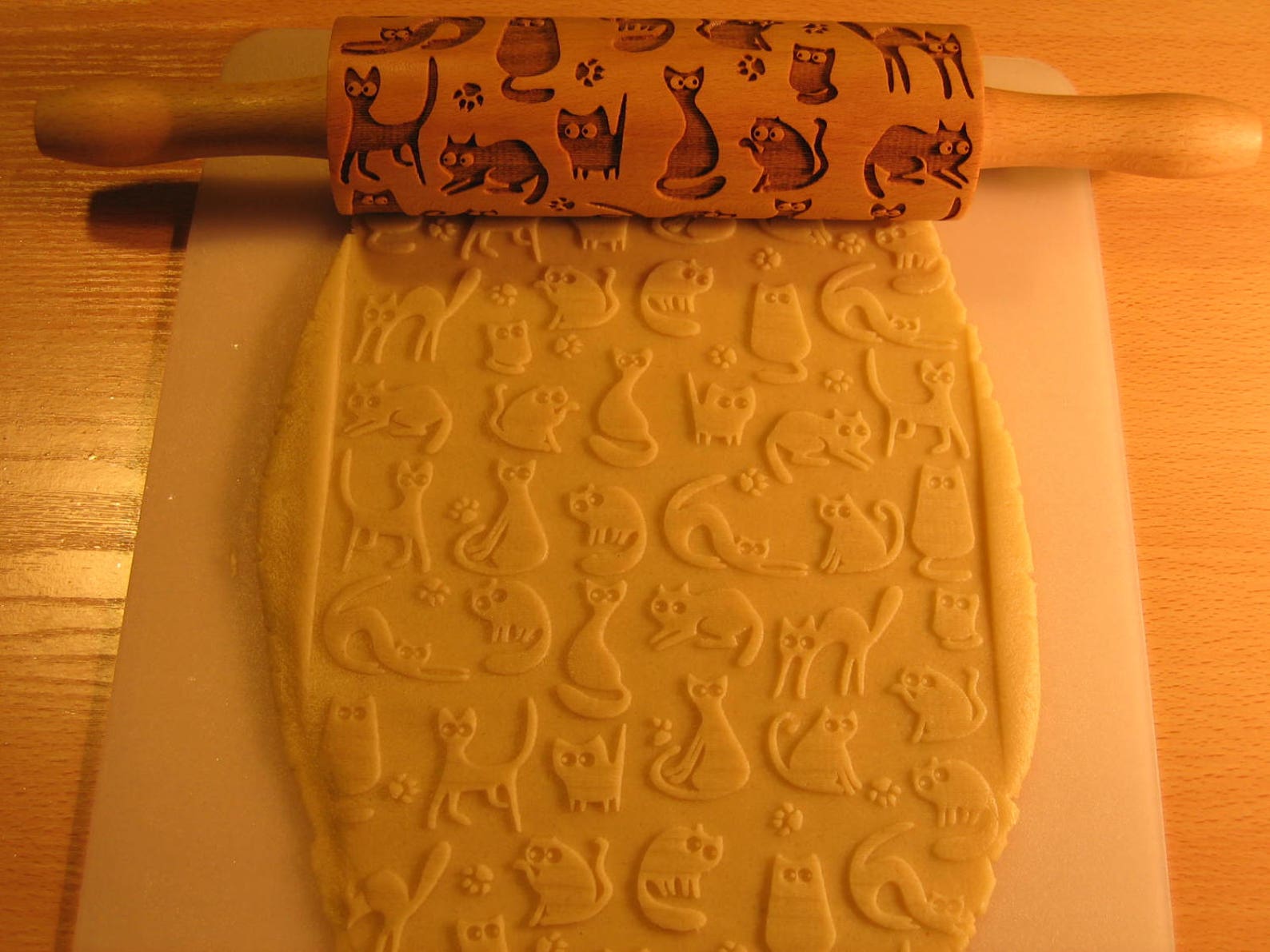 Cats Pattern Rolling Pin. Cat Lover Gift. Pet Lover. | Etsy