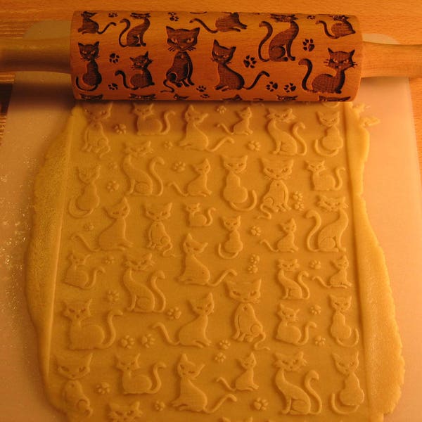 Cat Rolling Pin - Etsy