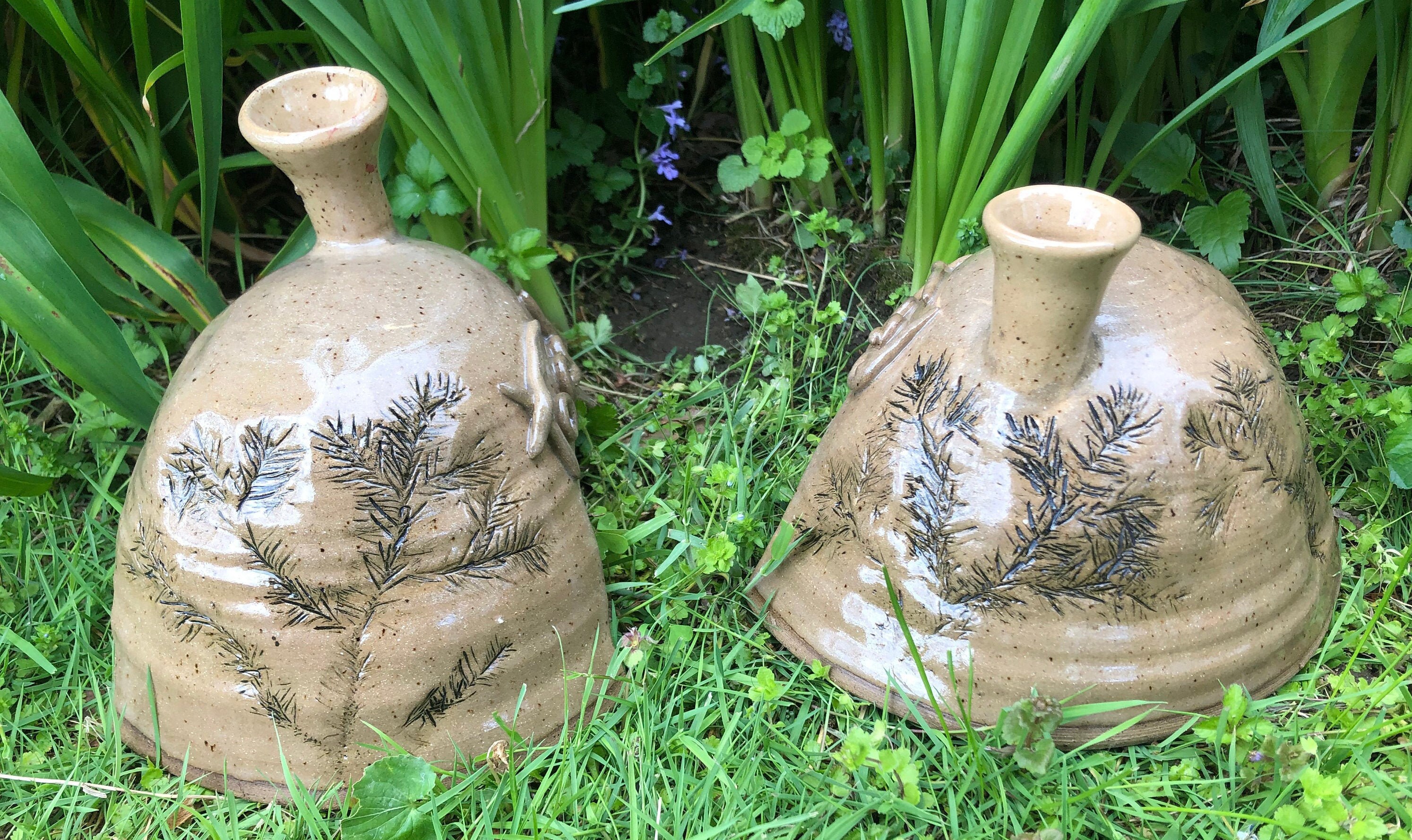 Toad House Ceramic 7 Inches Round With One or Two Doors. - Etsy