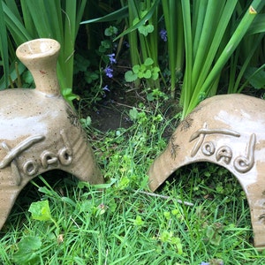 Toad House Ceramic 7 Inches Round With One or Two Doors. - Etsy