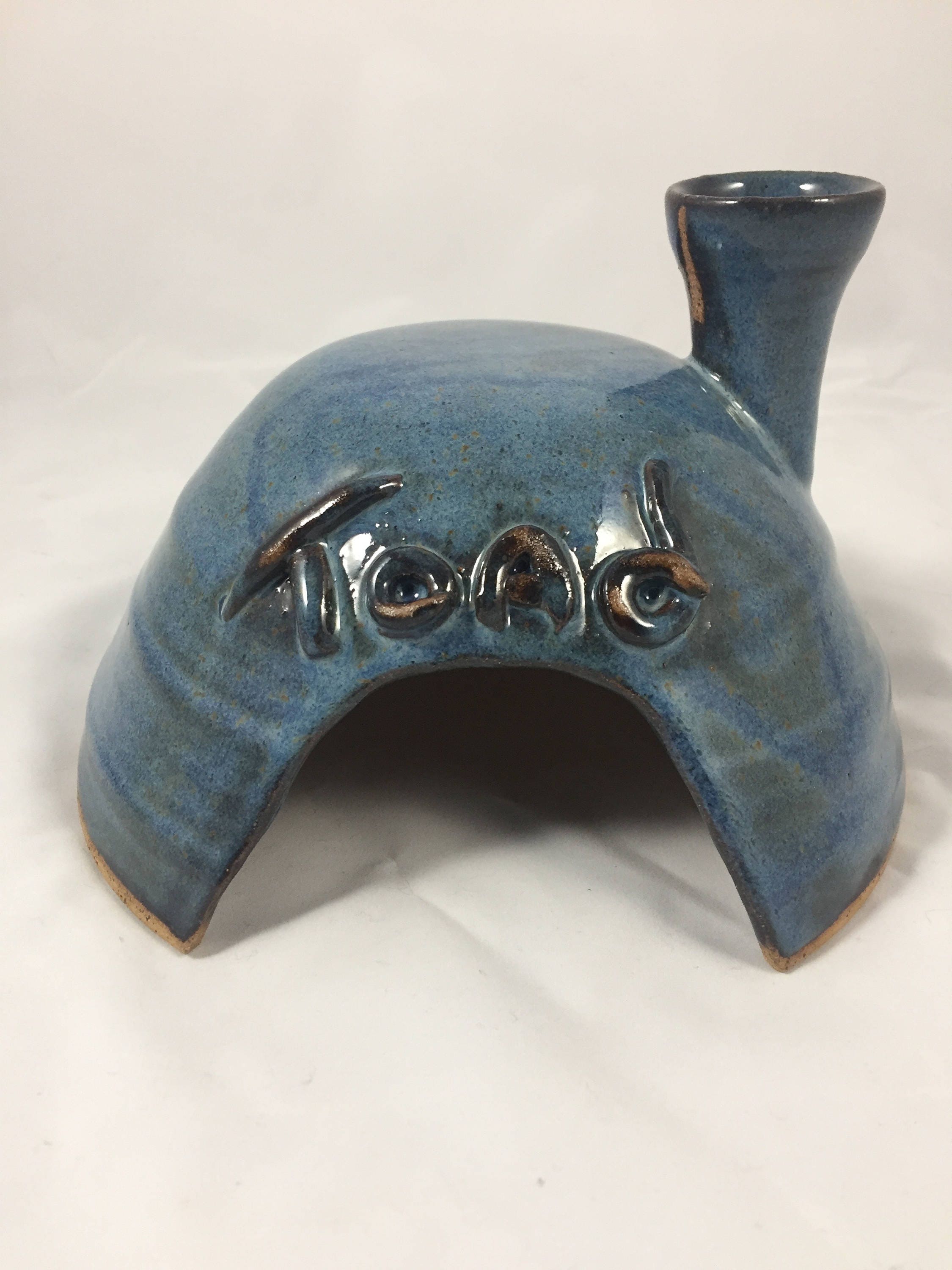 Toad House Ceramic 7 Inches Round With One or Two Doors. - Etsy