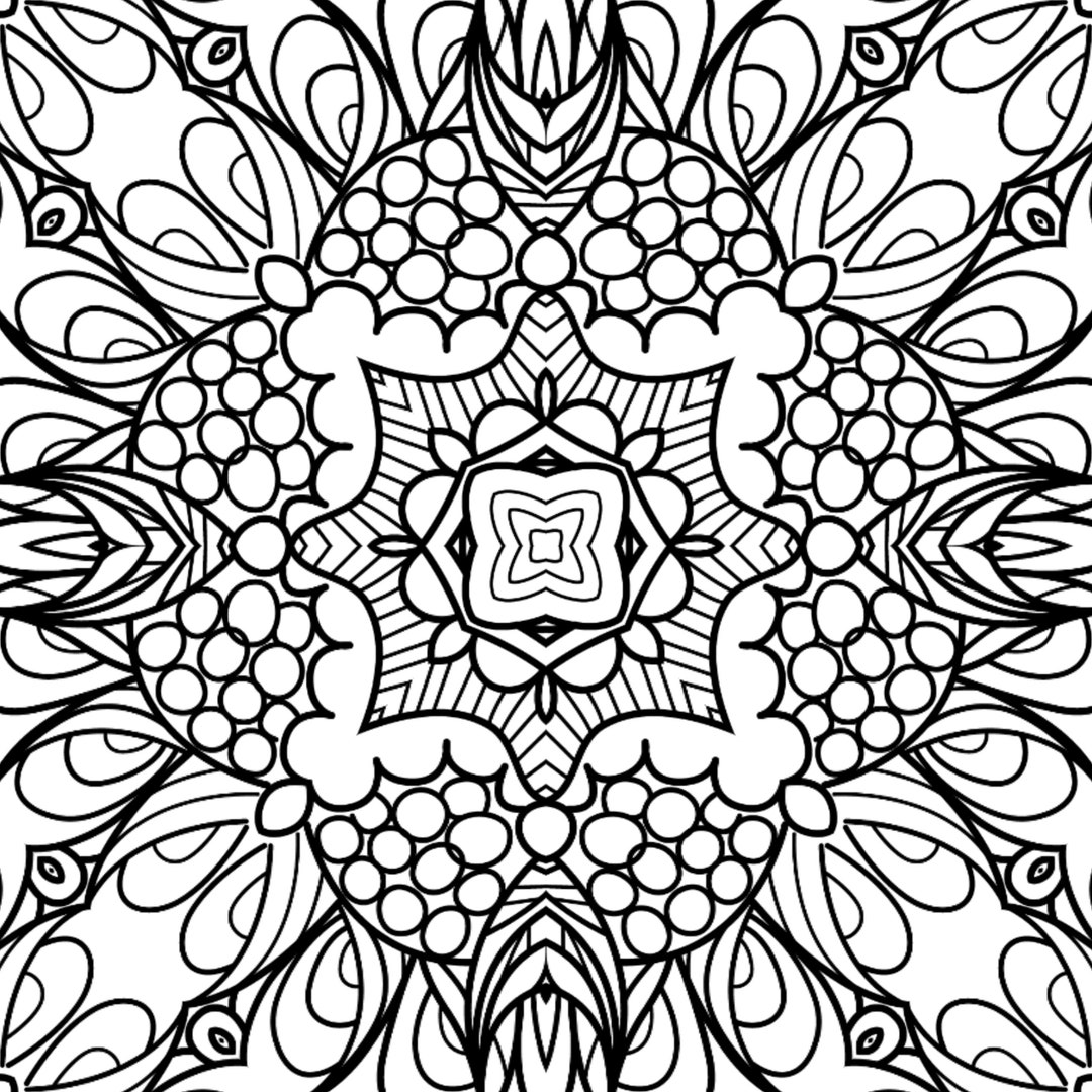 Mandala Coloring Pages | 20 Coloring Pages| PDF - Etsy