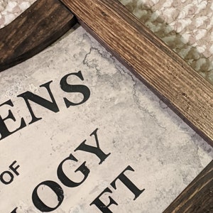 Replica Prop Sign the Warrens From the Horror Movies Conjuring ...