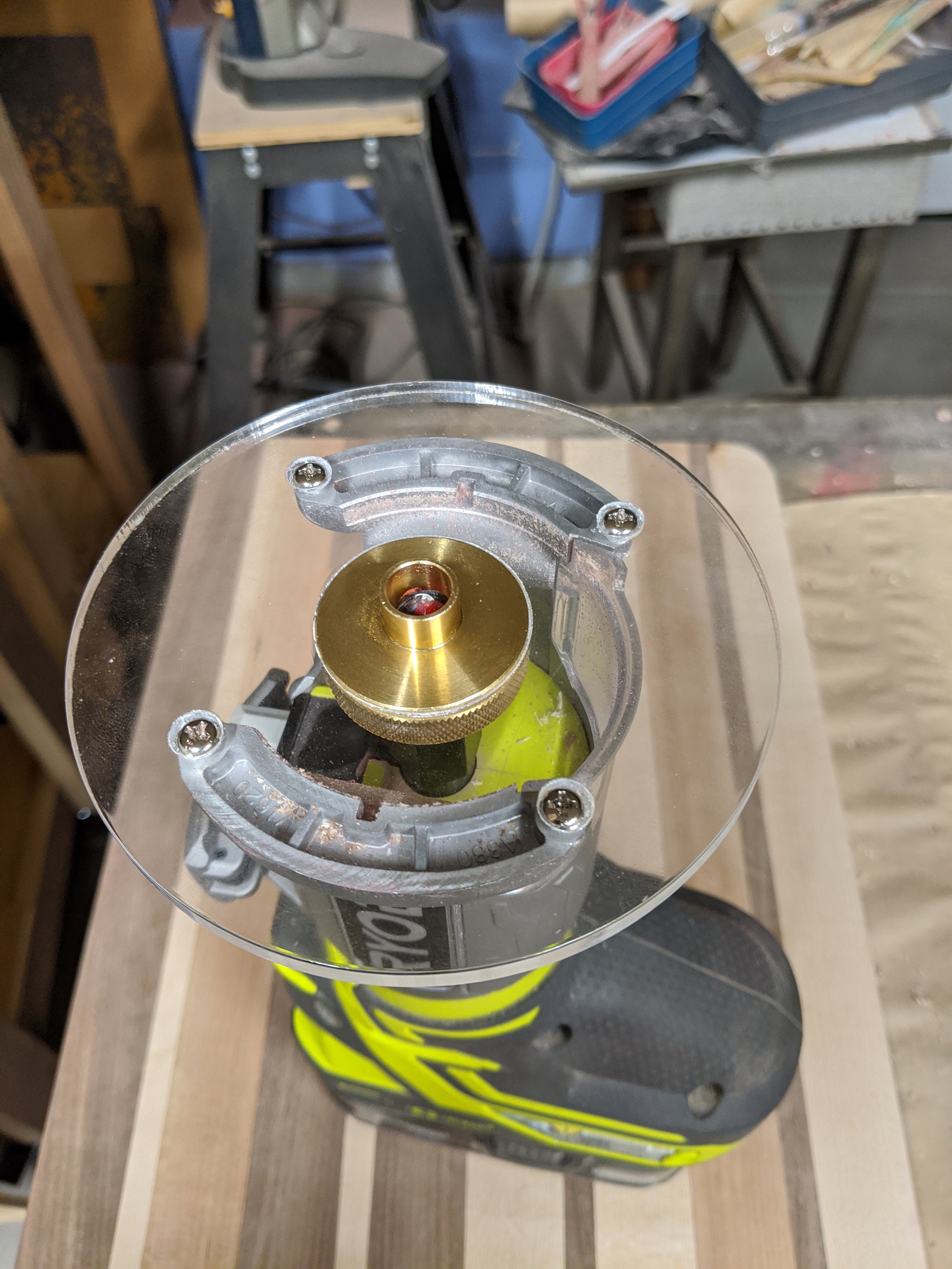 Ryobi/ridgid Compact Routers Guide Bushing Round Baseplate - Etsy